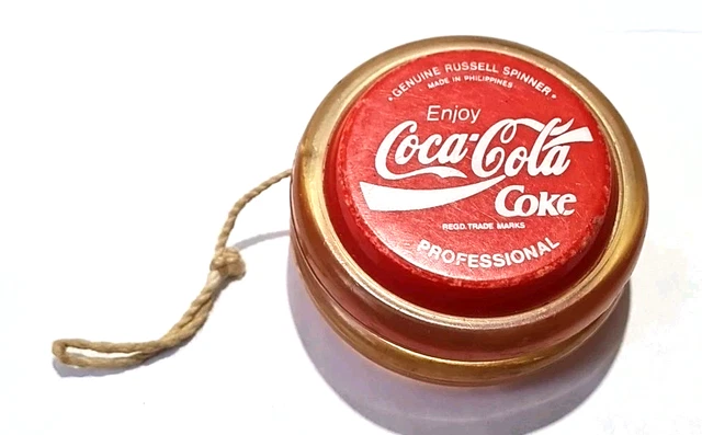 GENUINE RUSSELL SPINNER Super Enjoy COCA COLA Coke Yo Yo VINTAGE 1980s ...