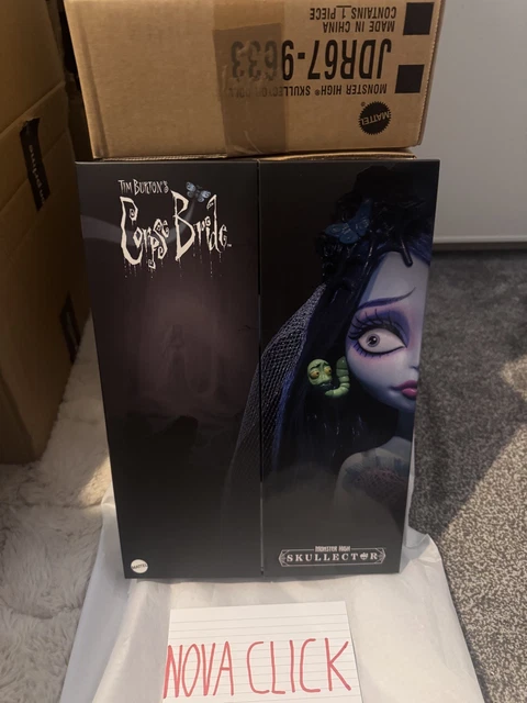 MONSTER HIGH SKULLECTOR Corpse Bride Emily Doll IN HAND 🚚 Fast Shipping ...
