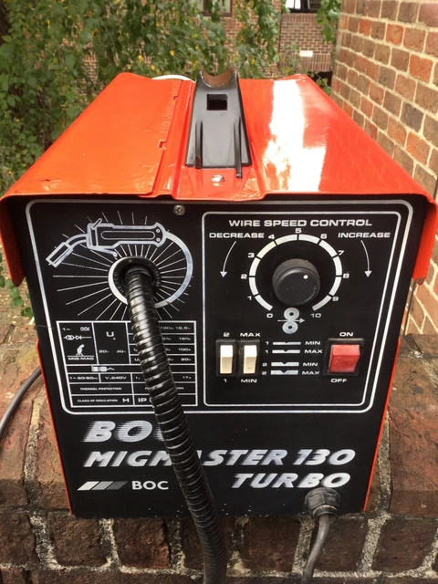 BOC MIGMASTER 130 Turbo Mig Welder ,Cebora , Snap on . £180.00 ...