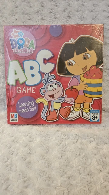NICK JR. DORA The Explorer ABC Board Game Milton Bradley New Sealed £14 ...