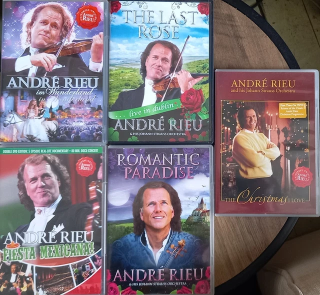 ANDRE RIEU COLLECTION of 5 DVDs Free Postage EUR 15,17 - PicClick IT