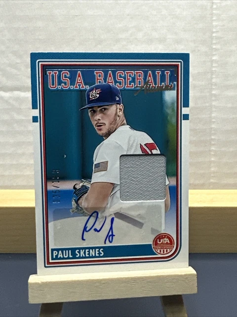 MAILLOT ALUMNI PAUL SKENES 2024 Panini USA Baseball Stars & Stripes ... MAILLOT ALUMNI PAUL SKENES 2024 Panini USA Baseball Stars & Stripes ...