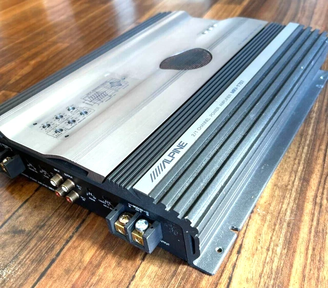 ALPINE MRV-T757 400W old school parametric equalizer amplifier Used ...