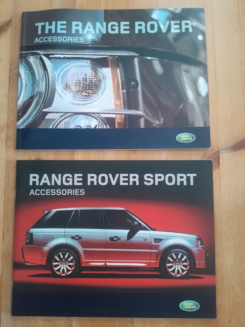 RANGE ROVER L322 Range Rover Sport Mk1 Genuine Accessories Brochures x2 ...