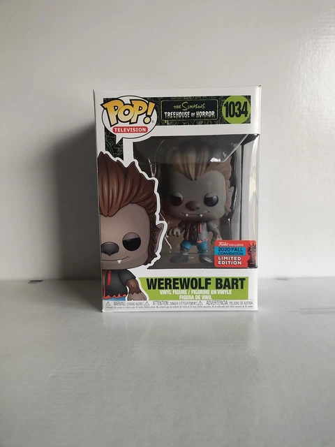 FUNKO POP! VINYL: The Simpsons - Werewolf Bart - NYCC 2020 GS ...