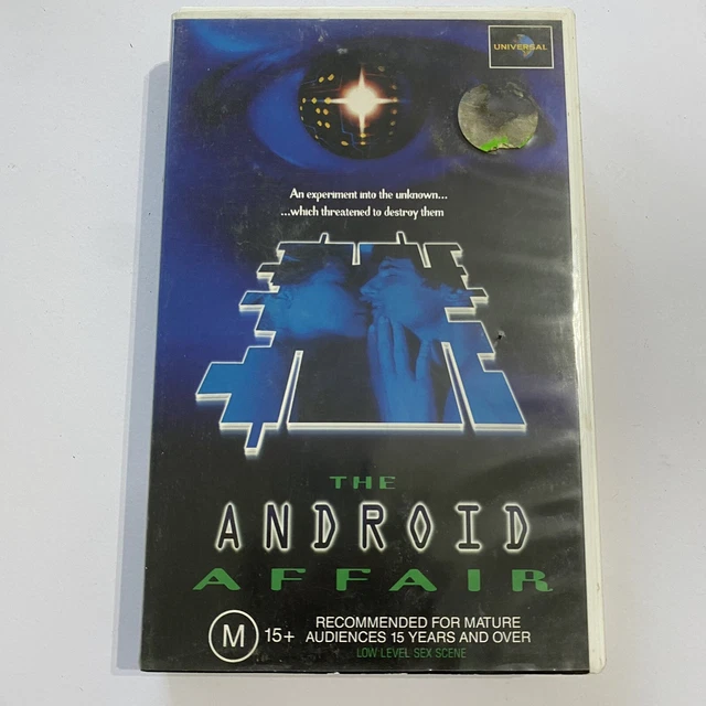 THE ANDROID AFFAIR (VHS, 1995) Rare Video Tape Big Box 1990s Sci-Fi ...