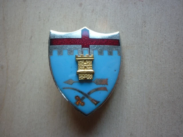 INSIGNE CREST US Army ww2 11th Infantry Rgt 5th Division fab. allemande ...