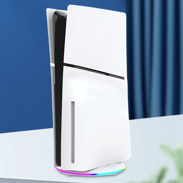 RGB VERTICAL STAND LED Base Gaming Stand Console Mount Dock for PS5 ...