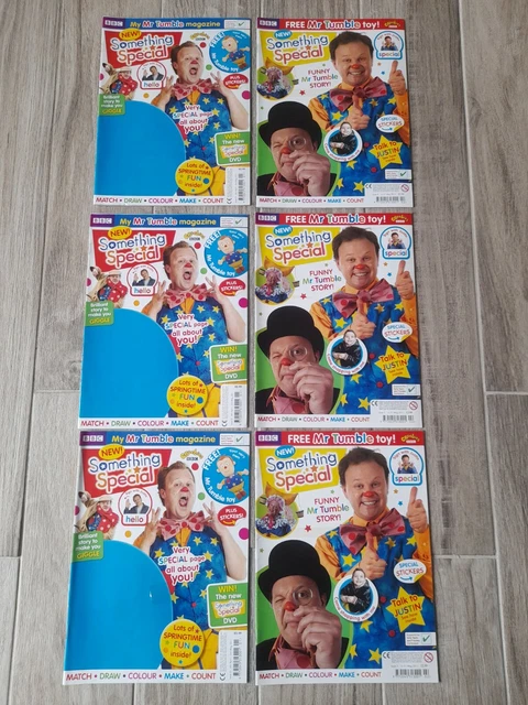 CBEEBIES SOMETHING SPECIAL Magazines Issues 1-2 with stickers no toys 2 ...