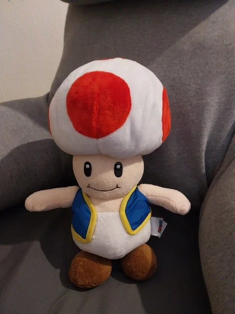 SUPER MARIO BROTHERS Toad Soft Toy, 30cm £3.50 - PicClick UK