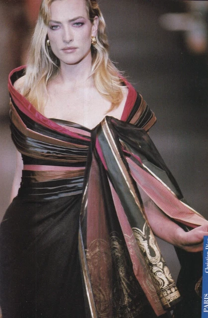 COLLEZIONI 1994 KAREN Mulder Tatjana Patitz Claudia Shiffer Linda ...