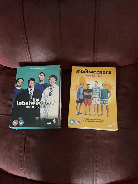 THE INBETWEENERS - Complete Series (1-3) & Inbetweeners Movie 1 & 2 ...