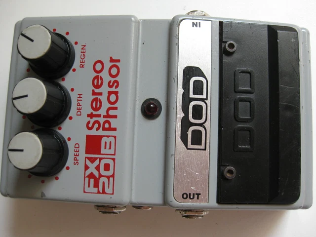 VINTAGE DOD FX20B Stereo Phasor Phaser Guitar Effect Pedal USA £61.82 ...