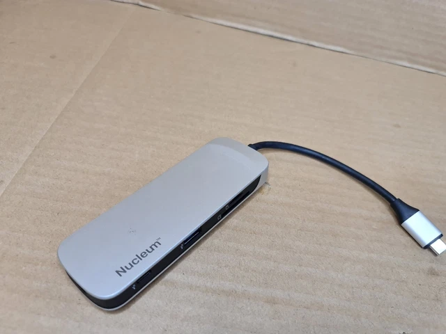 KINGSTON C-HUBC1-SR-EN NUCLEUM USB C Hub, Type-C Adapter Connect USB 3. ...