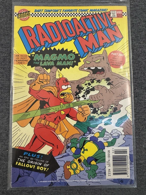 BONGO COMICS THE Simpsons Radioactive Man #88 Comic Book £1.75 - PicClick UK