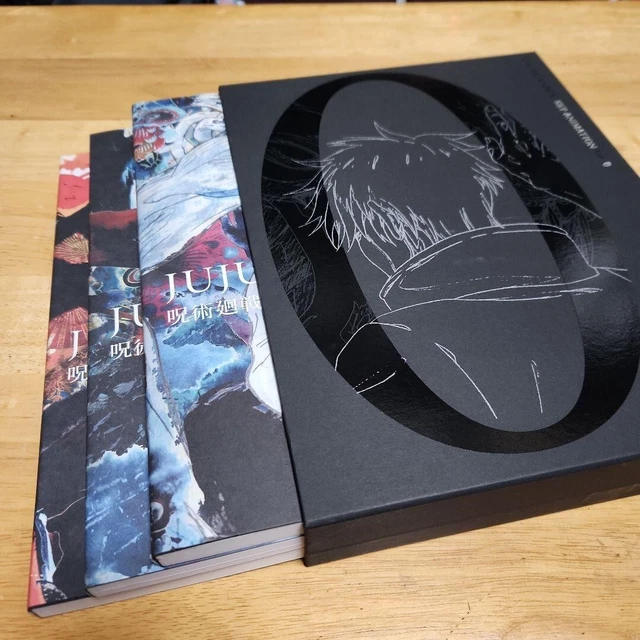 JUJUTSU KAISEN KEY Animation Limited Art Book Vol.0 & 1 & 2 Set Manga ...