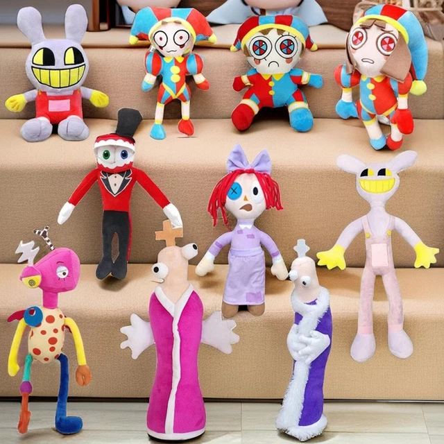 The Amazing Digital Circus Plush Doll Jax Pomni Stuffed Toys Xmas Ts