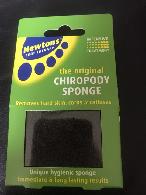 NEWTONS FOOT THERAPY Chiropody Sponge - The Original! Discontinued Hard ...