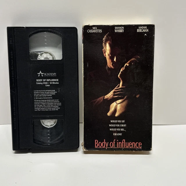 BODY OF INFLUENCE Screening Movie VHS ONLY Rare! 1993 £26.74 - PicClick UK