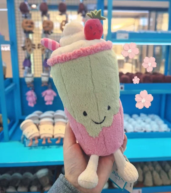 JELLYCAT BERRITY LATTE Limited Edition - New Version with Label and ...