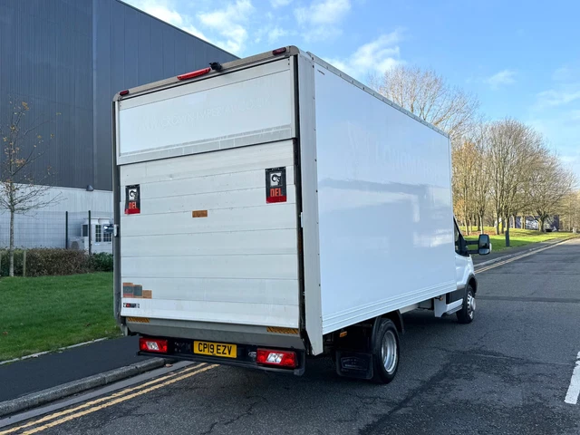 2019 FORD TRANSIT 14FT LUTON BOX VAN+TAIL LIFT-2.0 TDCI 130 PS-TWIN ...