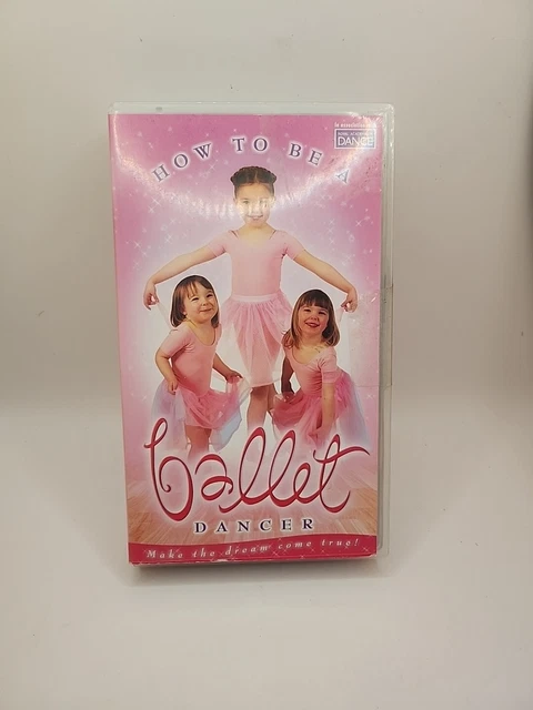 HOW TO BE A Ballet Dancer Vhs Cassette Tape 2002 With Royal Academy of ...