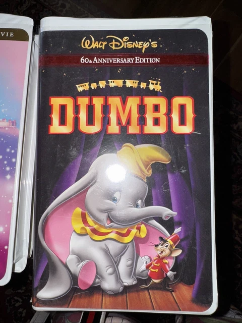 WALT DISNEY'S DUMBO (VHS, 2001, 60th Anniversary Edition) Clamshell ...