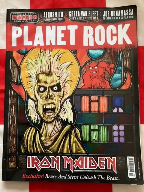 PLANET ROCK MAGAZINE Iron Maiden Di'anno Joe Bonamassa Aerosmith Greta ...