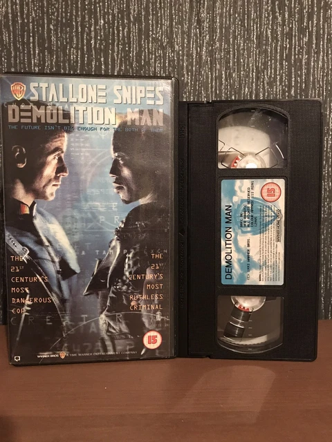 Demolition Man 1993 Retro Vhs Tape Classic Film £2 99 Picclick Uk