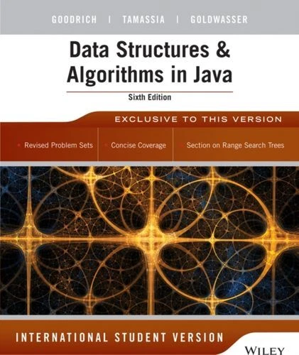 DATA STRUCTURES AND Algorithms In Java GC English Goodrich Michael T ...