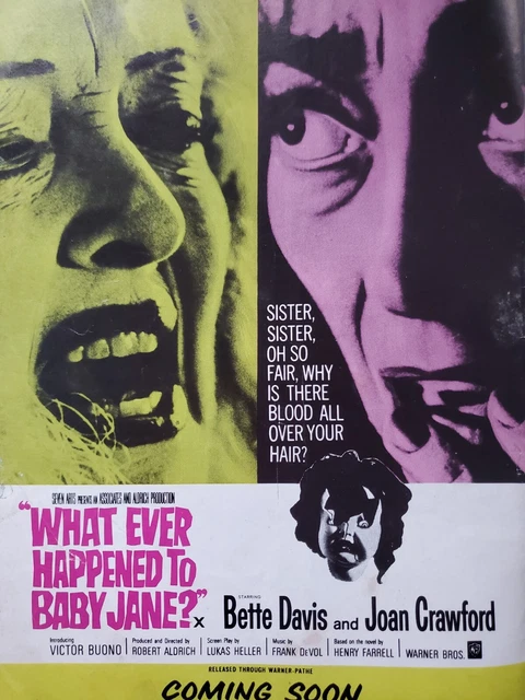 ABC FILM REVIEW May 1963 Whatever Happened To Baby Jane, Davis ...