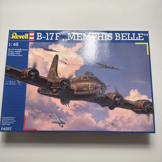 REVELL 1:48 B-17F Memphis Belle Nr 04297 Flugzeug Bausatz EUR 15,50 ...