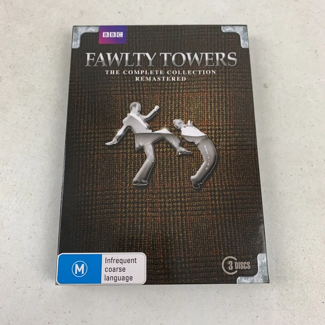 FAWLTY TOWERS COMPLETE Collection Remastered Box Set DVD 1975 PAL ...