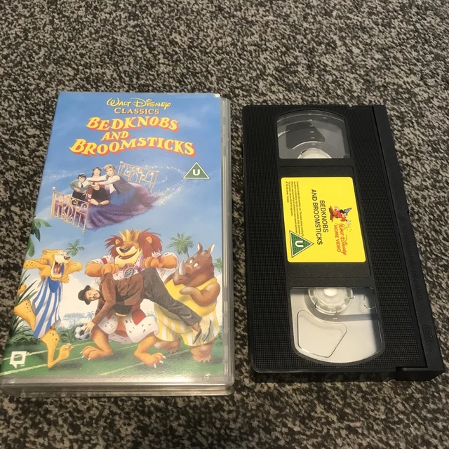 WALT DISNEY’S BEDKNOBS And Broomsticks - VHS Video tape vintage Classics bb4d £5.95 - PicClick UK