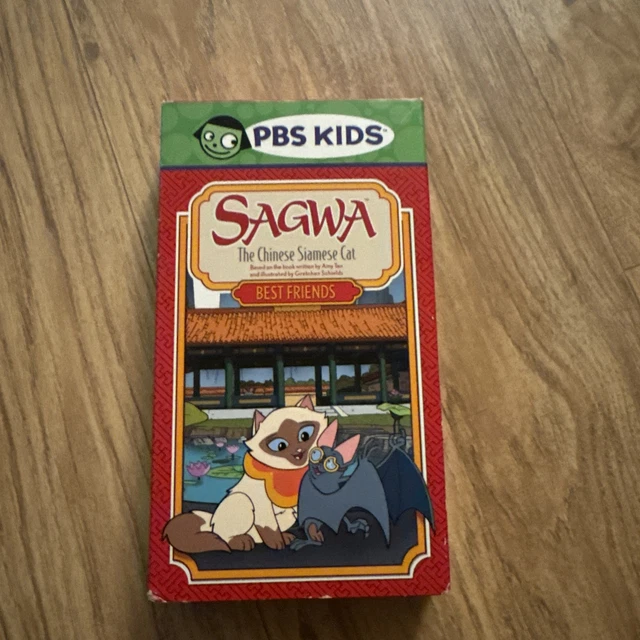 PBS KIDS SAGWA The Chinese Siamese Cat Best Friends VHS £98.48 ...