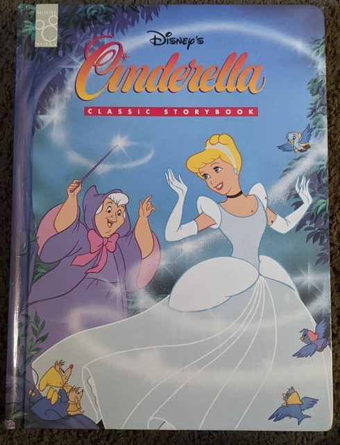 DISNEY'S CLASSIC STORYBOOK Collection Cinderella 1998 Hardcover Book ...