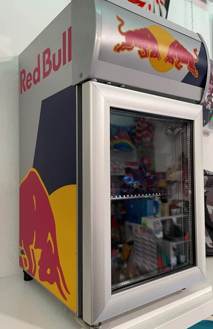 MINI FRIGO FRIGORIFERO Fridge Red Bull Funzionante Vintage Collezione ...