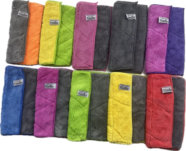 FÖRSTER DUO FLAUSCH Mikrofaser Spültuch ca. 20x25 weich & dick 5er Set ...