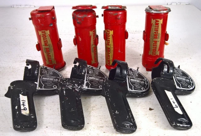 WW2 / WWII Raf/Air Ministry Anti Fyre Pistole Fire Extinguisher X1 £75. ...