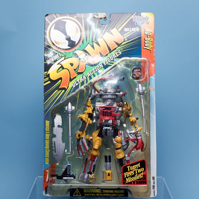 MCFARLANE TOYS NO-BODY Yellow Spawn Series 7 Ultra-Action Figure MOC £ ...