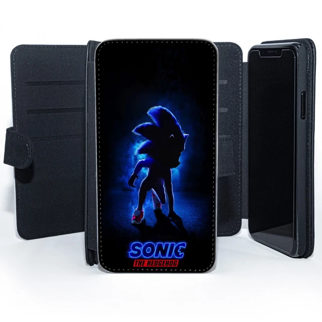 SONIC THE HEDGEHOG Tails Knuckles Amy Video Game Leather Wallet Phone ...
