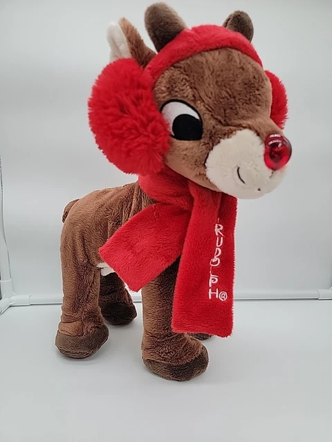 DANDEE ANIMATED RUDOLPH The Red Nosed Reindeer Light Up Walking Booty ...