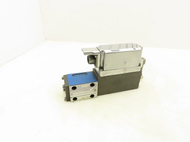 BOSCH 0811404615 PROPORTIONAL Servo Valve 4WRPEH 6 C3 B12L-2X/G24K0/A1M ...