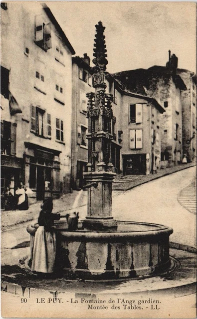 CPA LE PUY - La fontaine de l'ange gardien (159833) EUR 7,99 - PicClick FR