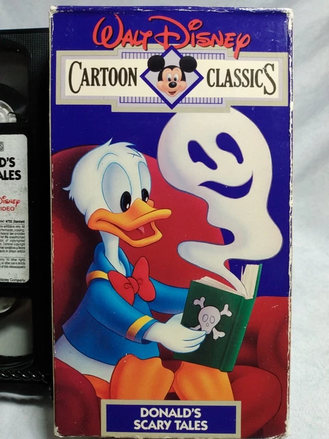 Walt Disney Cartoon Classics V 13 Donalds Scary Tales Vhs 8 12