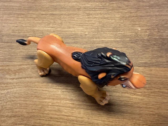 DISNEY THE LION King Scar Fighting Action Figur 1994 Mattel Der König ...