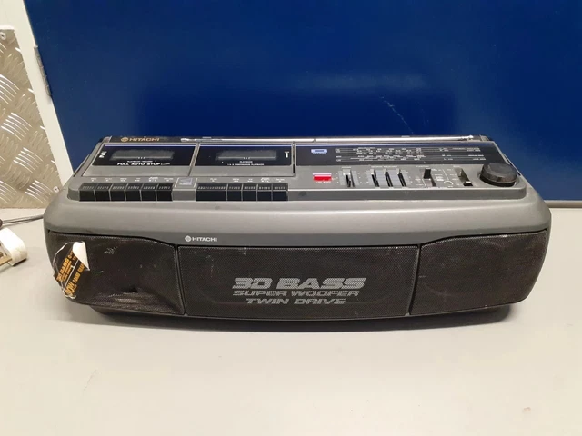 HITACHI 3D BASS Super Woofer Twin Drive TRK-3D40E SEE PHOTOS 4 ...