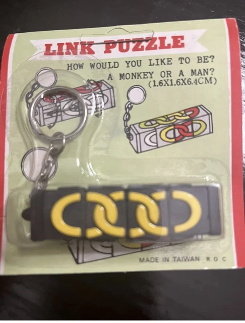 VINTAGE LINK Puzzle Missing Link Rubik s Cube Style Puzzle Key Chain 8 00 PicClick vintage-link-puzzle-missing-link-rubik-s-cube-style-puzzle-key-chain-8-00-picclick
