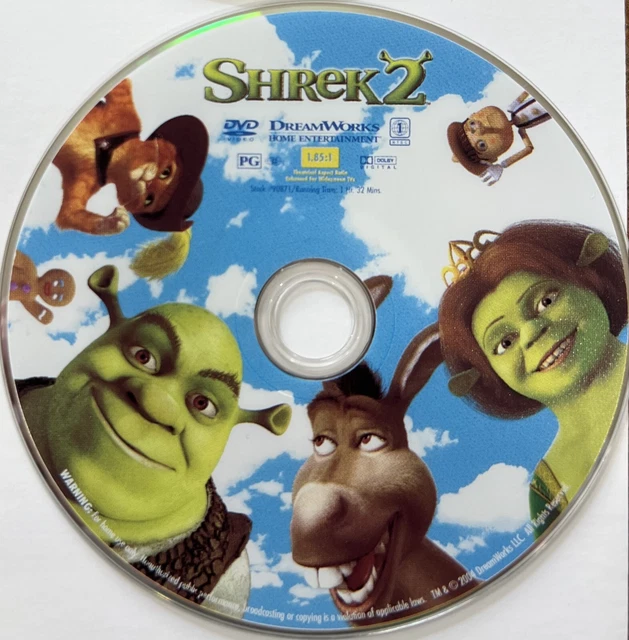 SHREK 2 (DVD, 2004) $4.99 - PicClick