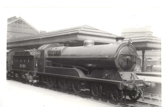 RAIL PHOTO LNER GCR 460 B8 5280 Nottingham Victoria station ...
